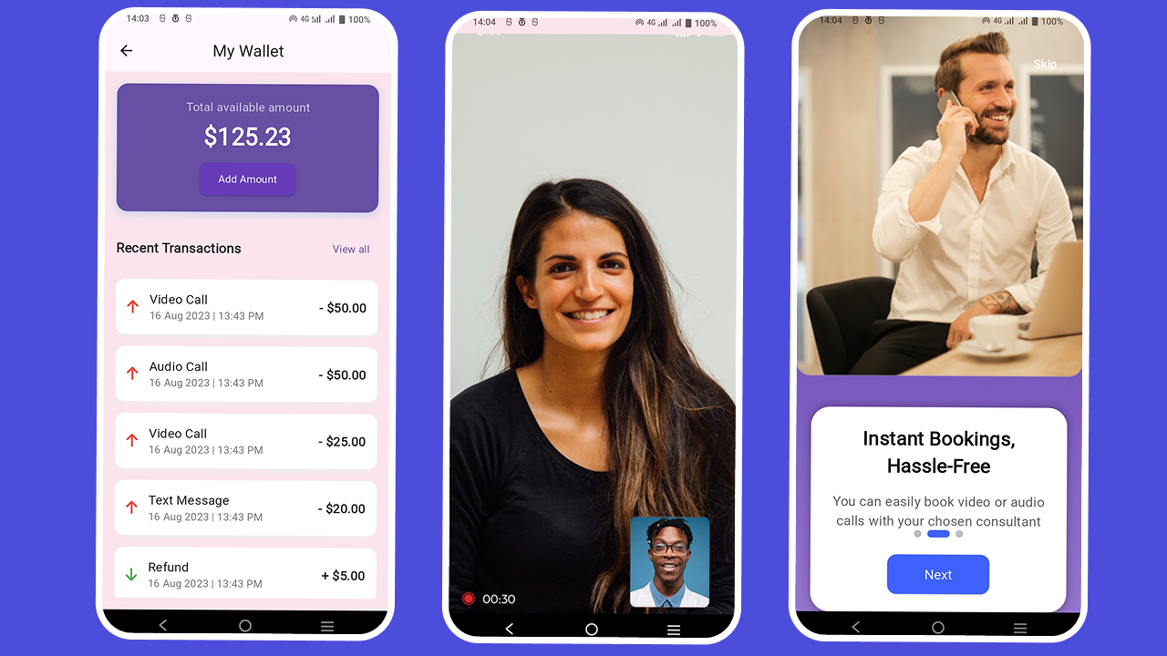 Consultation App | Flutter Consultation App UI Kit | Online Advice App | Flutter Template by ...